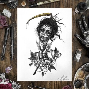 Botanophobia Fear of Plants Inkotber Art Print - Etsy