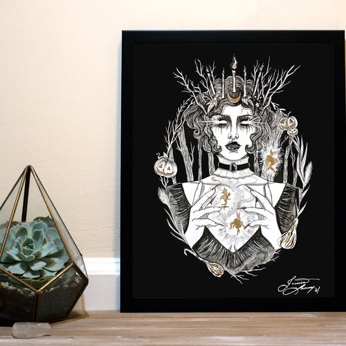 Dearg Due Irish Vampire Inktober Art Print - Etsy