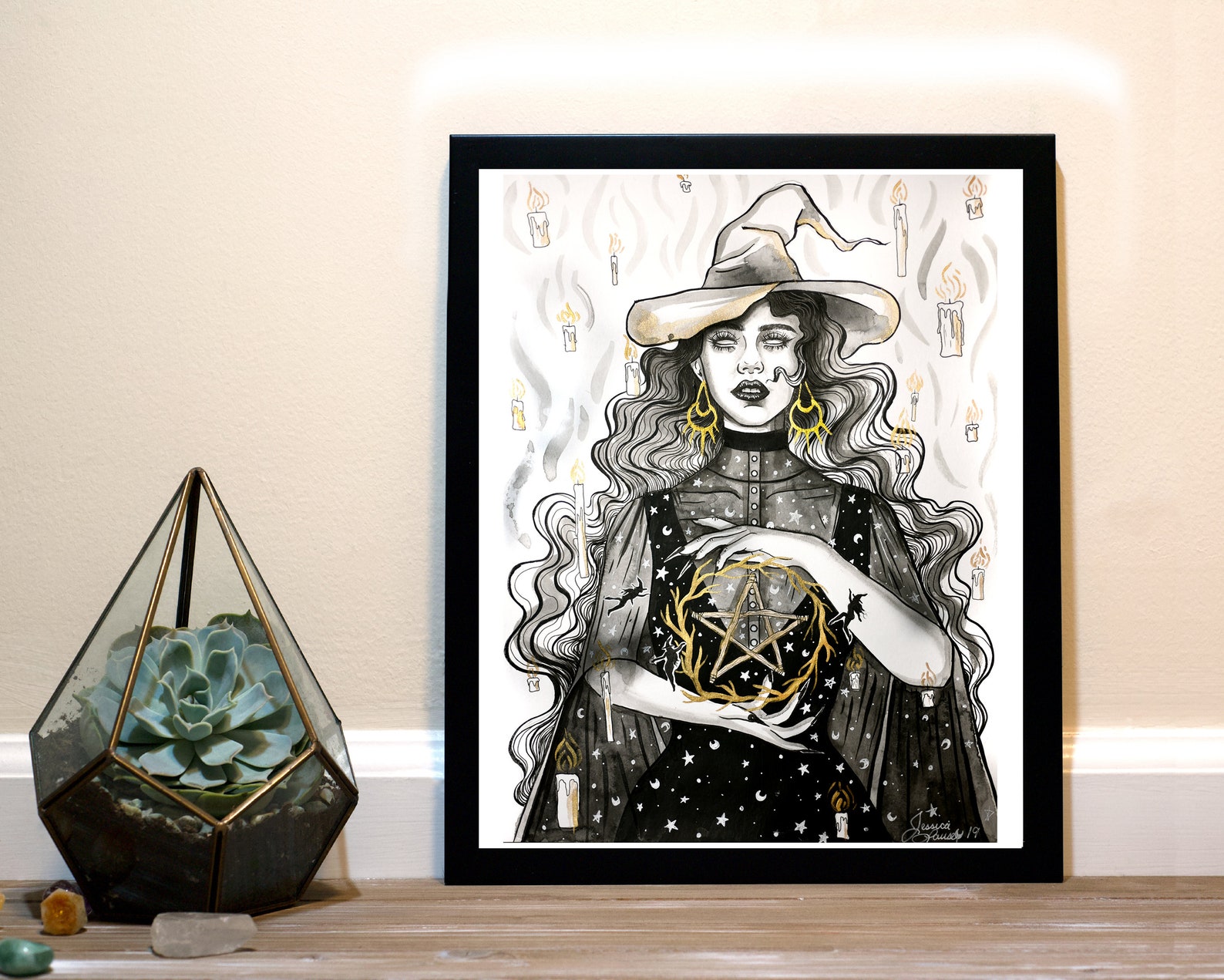 Coven - Inktober Art Print - Etsy