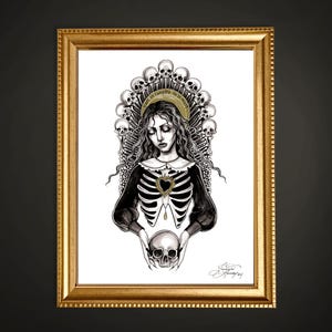 Catacombs Original Pen and Ink Drawing - Etsy