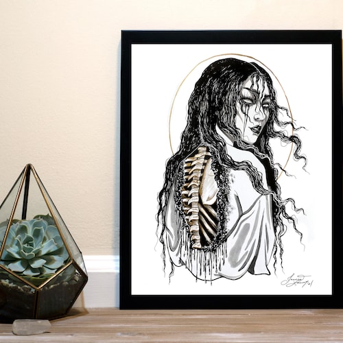Goody Cole Inktober Art Print - Etsy