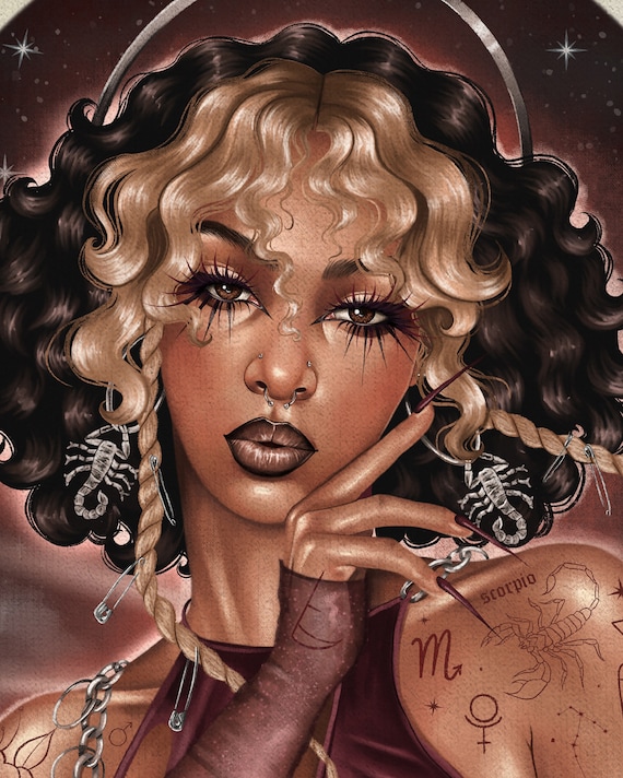 Scorpio Zodiac Art