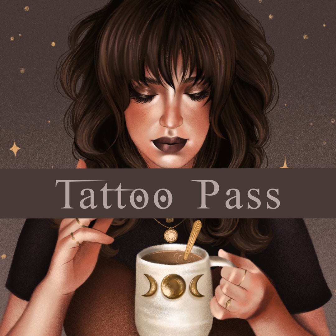 Tattoo Permission / Tattoo Pass Jlauser.art - Etsy