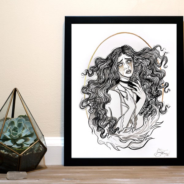 Jessica Lauser Art Inktober - Etsy Canada