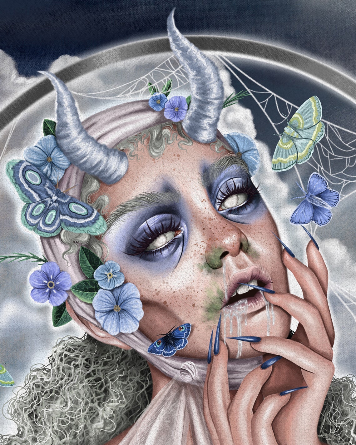 Sloth Seven Deadly Sins Illustration Art Print - Etsy