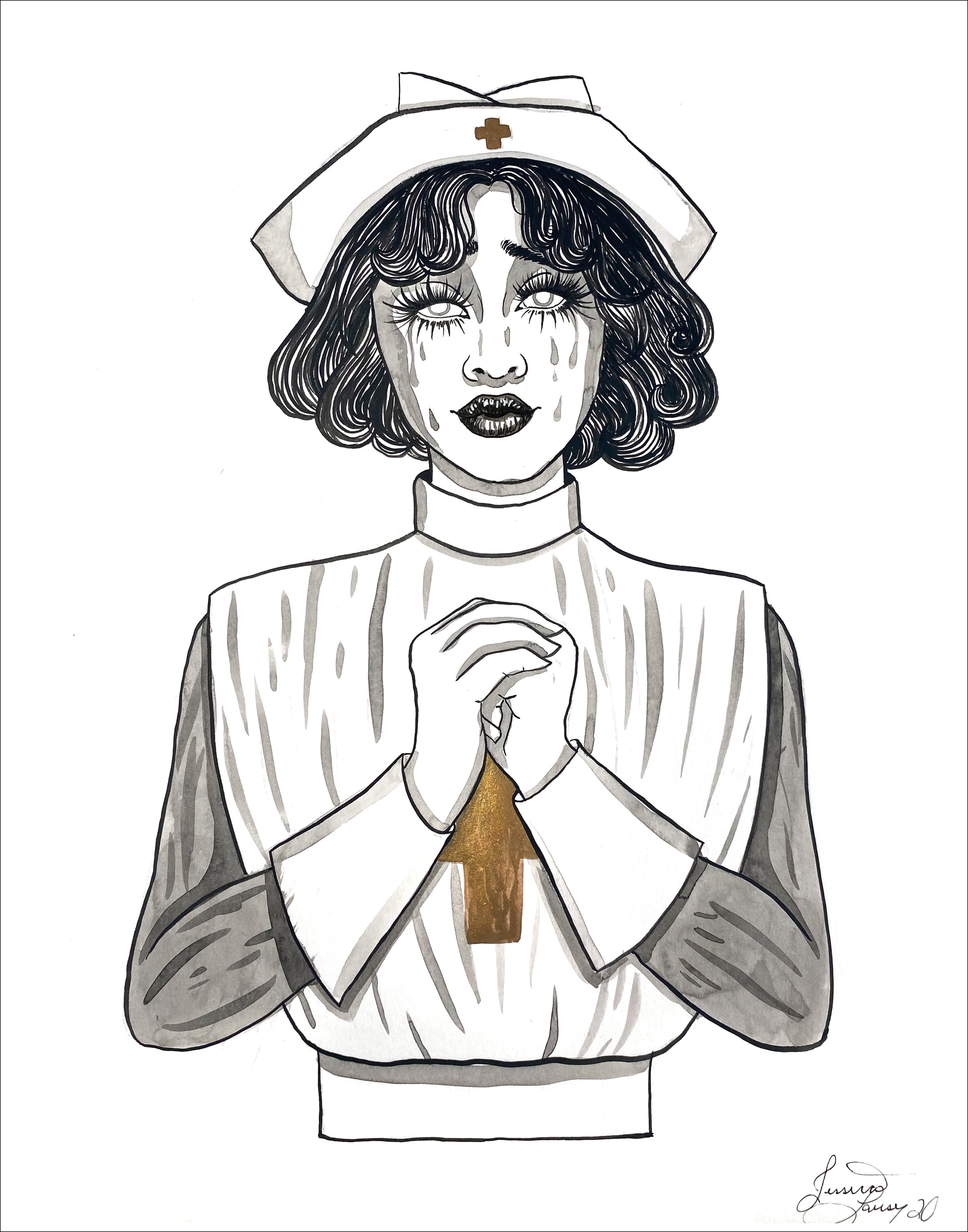 La Planchada Inktober Art Print Etsy Canada