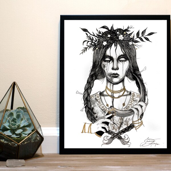 Jessica Lauser Art Inktober - Etsy Canada