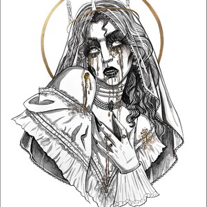 Dearg Due Irish Vampire Inktober Art Print - Etsy