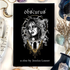 Inktober 2022 Zine "obscurus" Illustrations & Short Stories Jlauserart ...