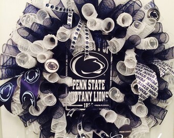 Penn State Wreath - Etsy