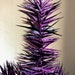 14 Halloween Feather Tree Purple & Black With Spooky Gifts Under the ...