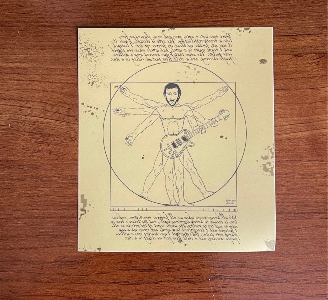 The Windmill Man - Pete Townshend the Who Leonardo Da Vinci Vitruvian ...