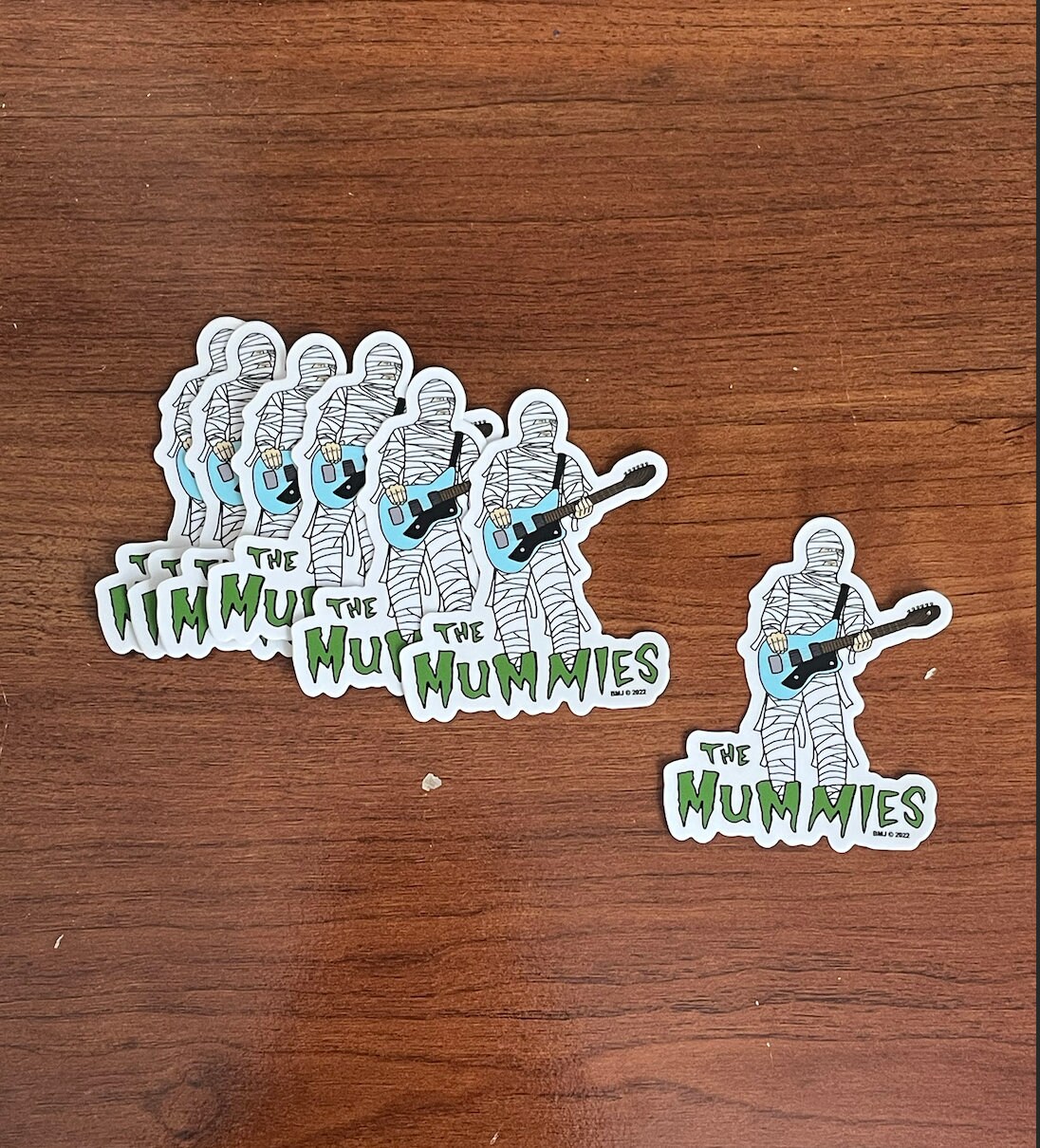 The Mummies Band Sticker - Etsy