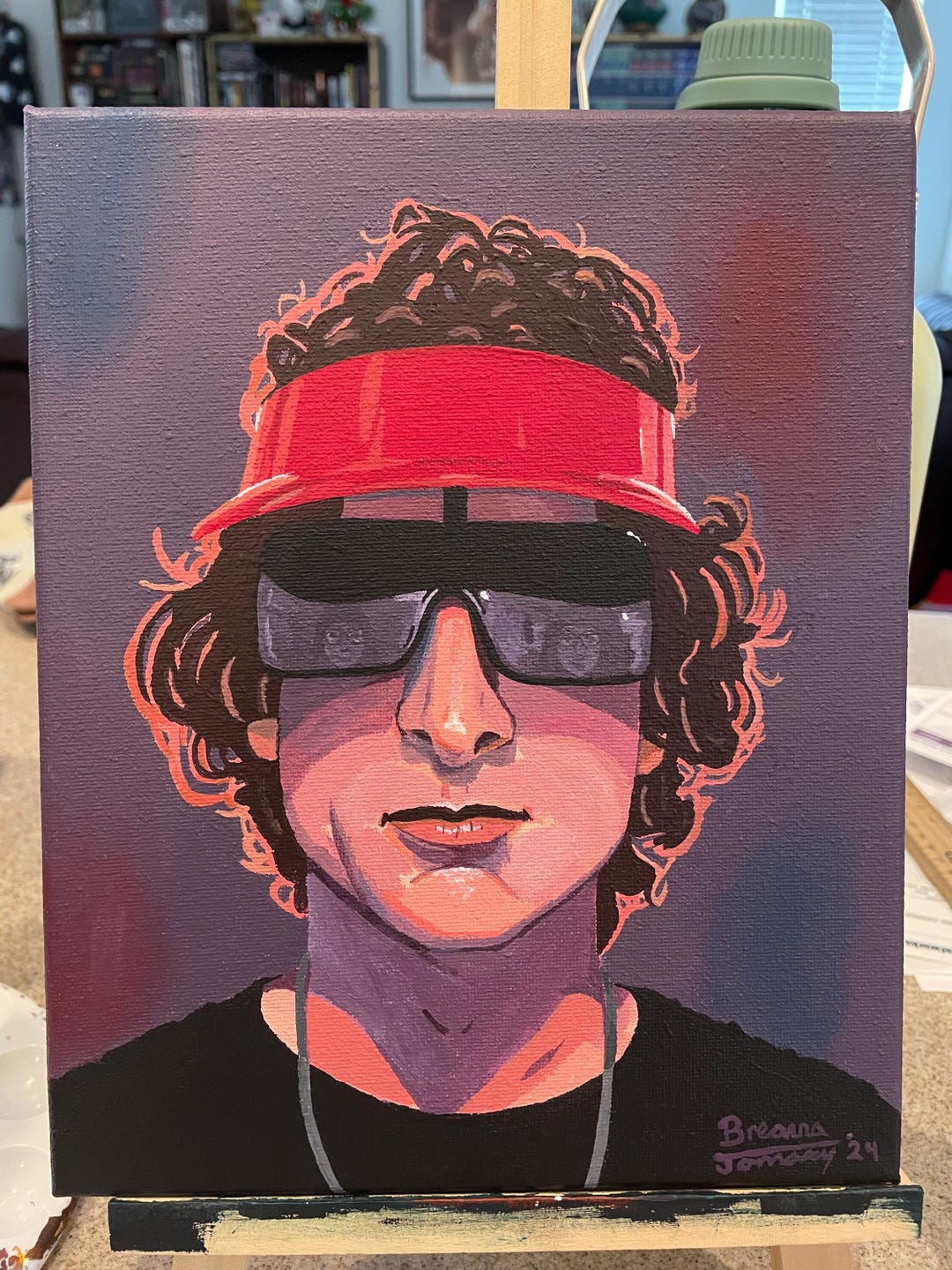 Custom Personalized Portraits - Canvas Acrylic Painting - Etsy