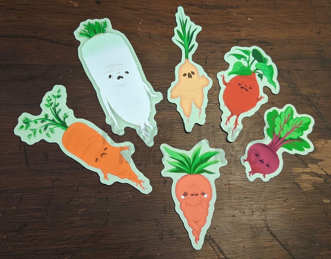 Mandrake Medley Sticker Set - Etsy