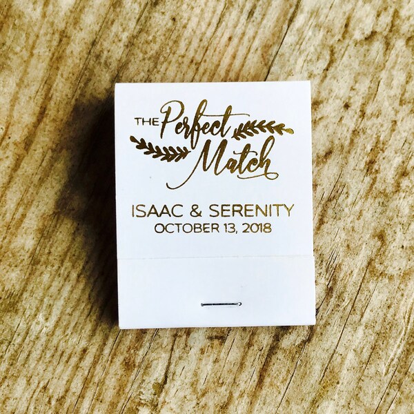Wedding Matches - Etsy