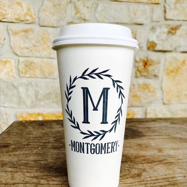 Hot Coffee Cup Personalized - Etsy