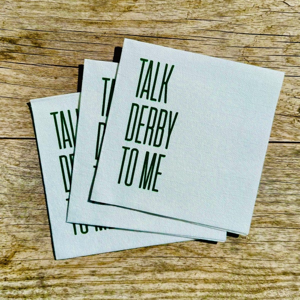 Derby Napkins - Etsy