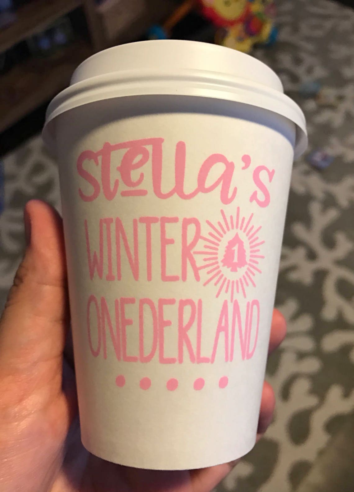 Personalized Coffee Cups With Lids Monogrammed Custom | Etsy