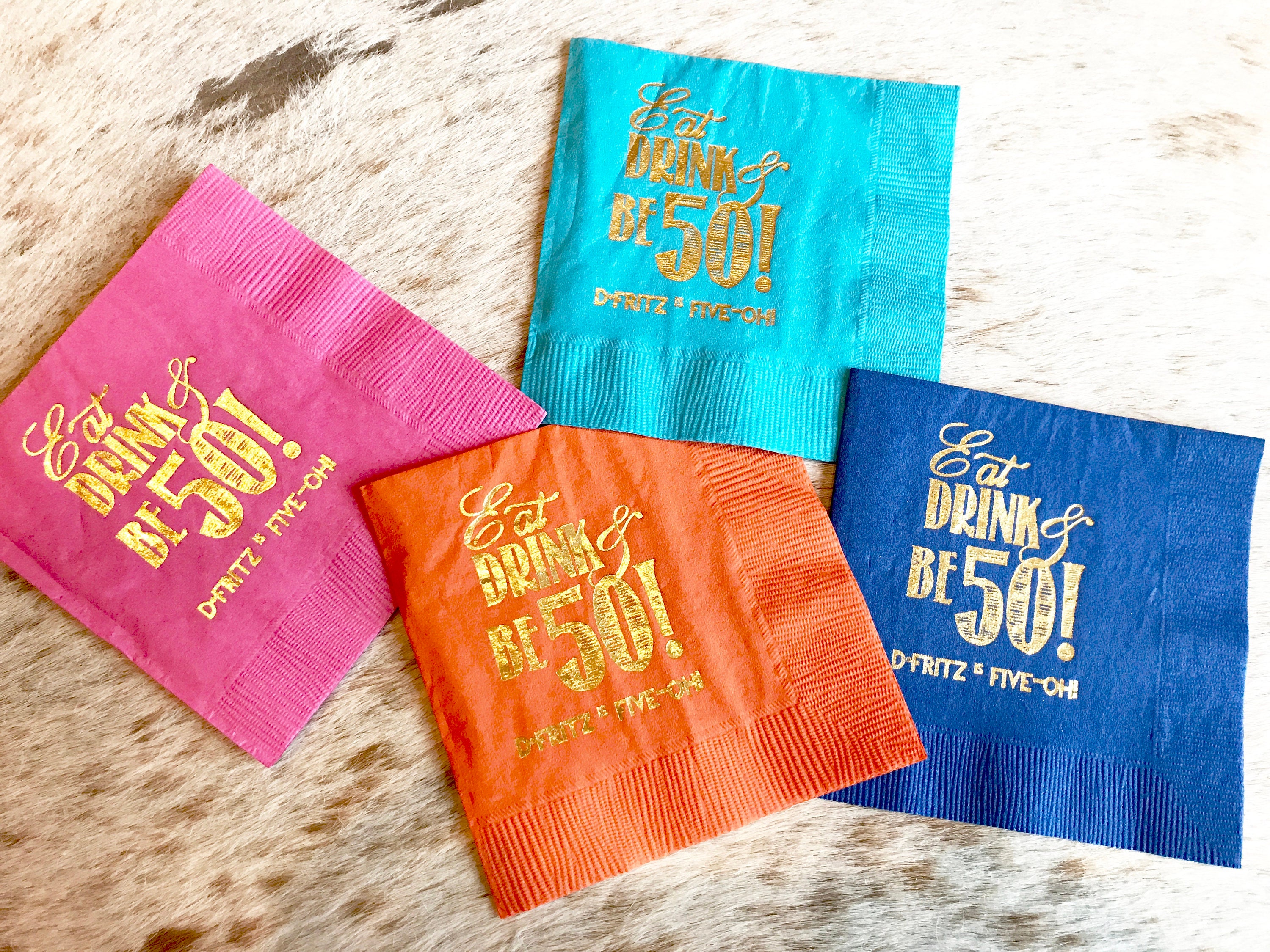 Personalized Napkins Monogrammed Custom Paper Cocktail - Etsy