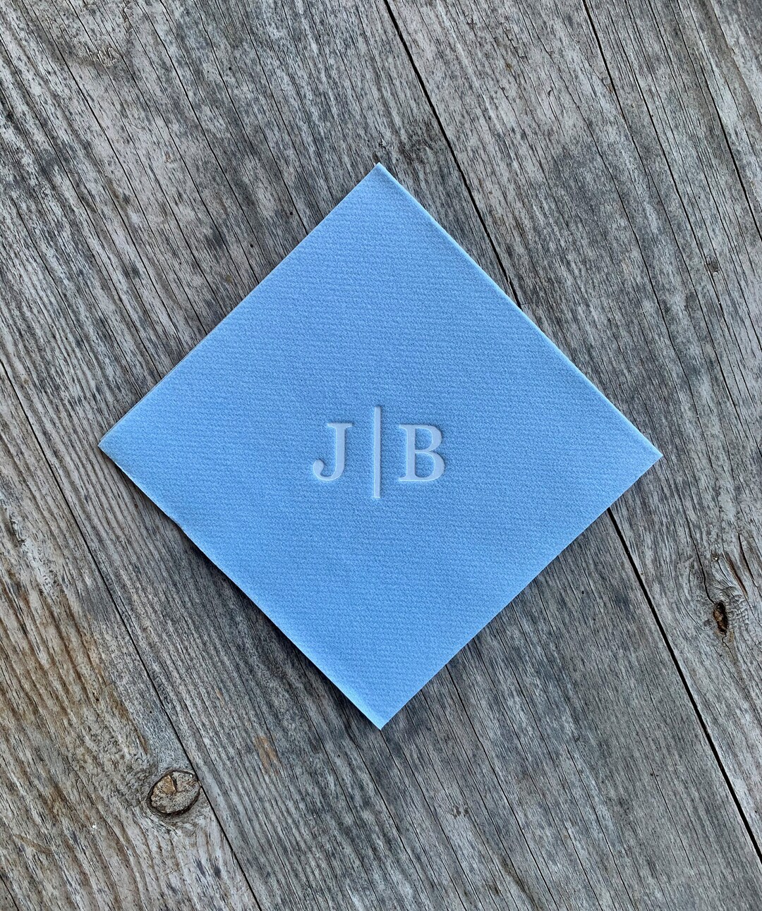 Personalized Linen Like Beverage Napkins, Wedding Napkins, Monogrammed ...