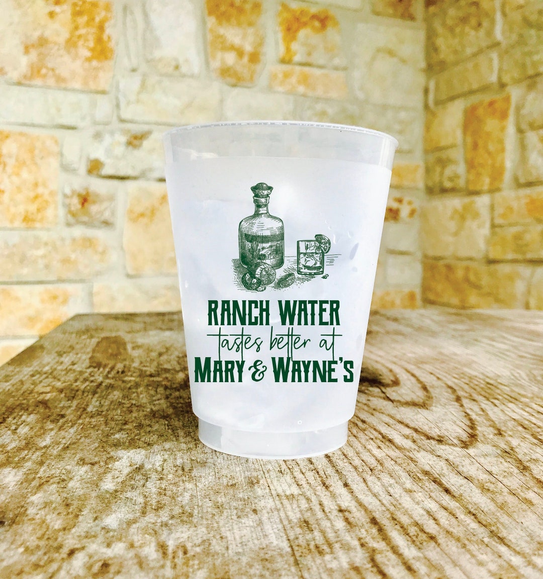 Ranch Water Cups, Shatterproof, Frost Flex, Roadie, Cocktail, Ranch ...