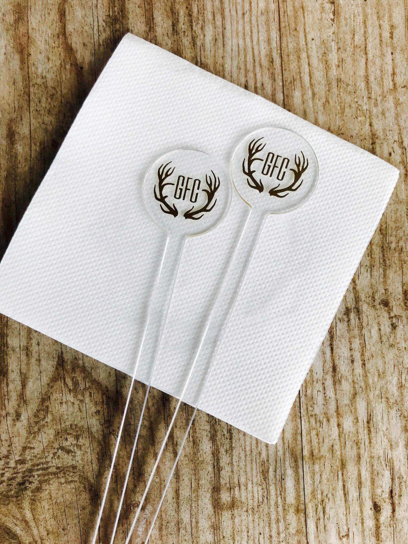 Personalized 6" Stir Sticks, Plastic, Coffee Stirs, Stirrers, Swizzle ...