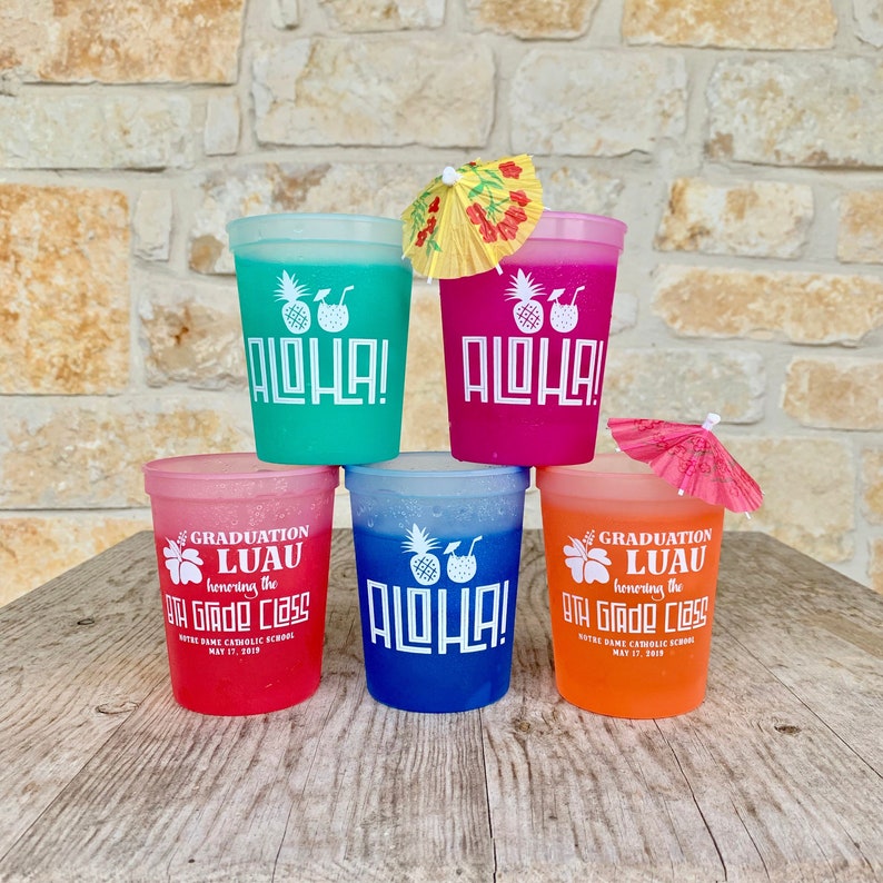 Personalized Color Changing Cups 16 Oz Mood Monogrammed - Etsy