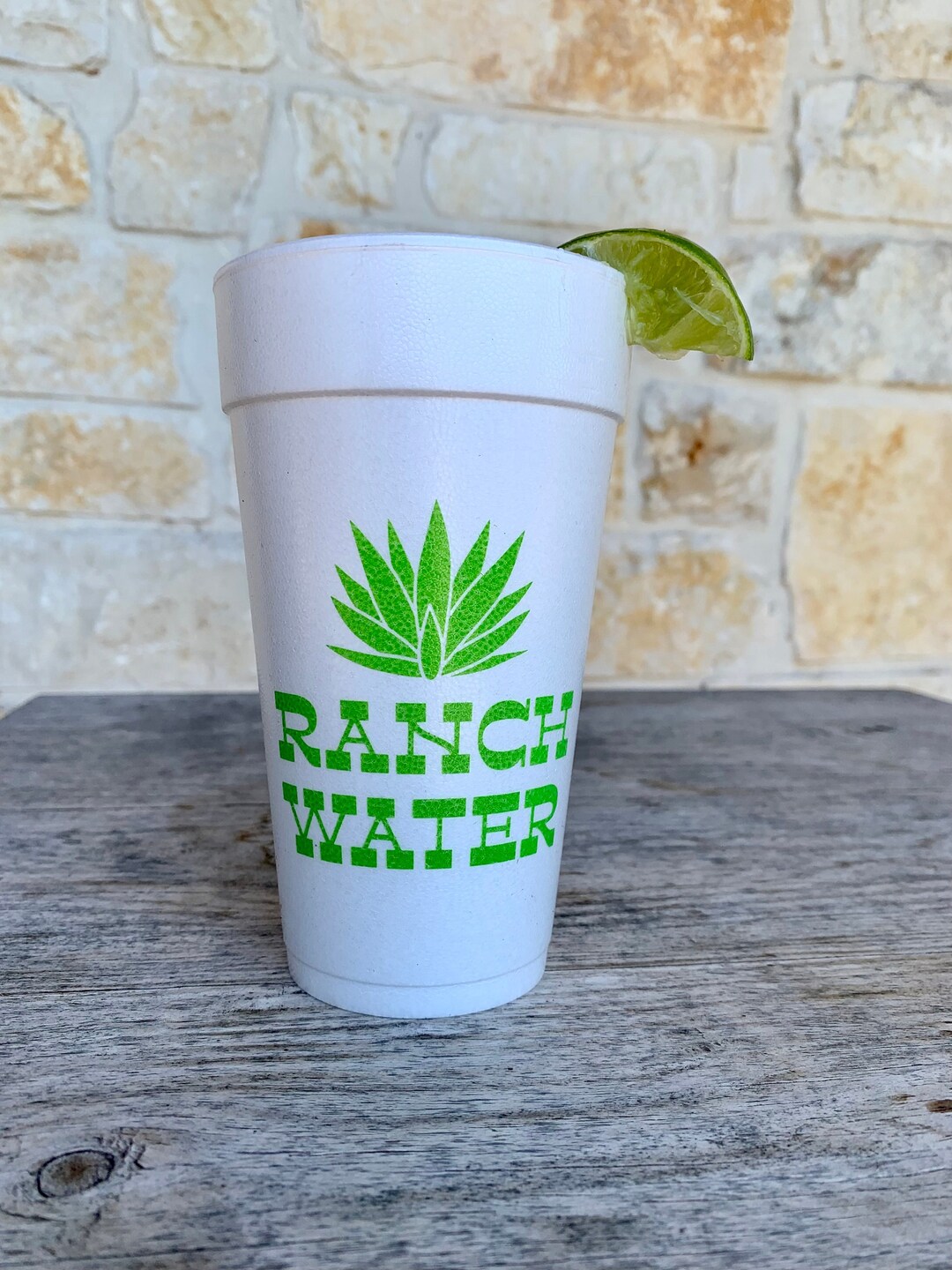 Ranch Water Cups, Foam, Monogrammed, Personalized, Custom, Roadie ...
