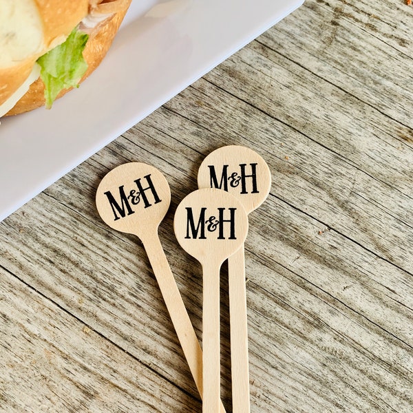 Wood Skewer Sticks Custom - Etsy