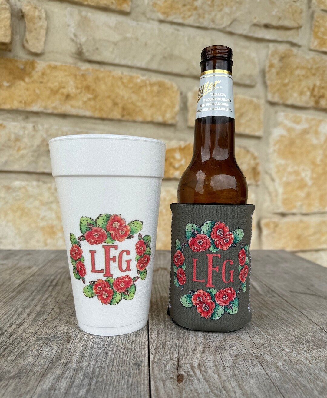 Full Color Styrofoam Cups, Digital, Personalized, Monogrammed, Western ...