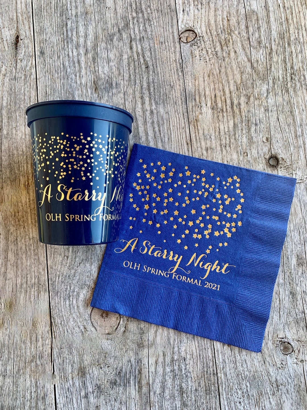 Personalized Cups, Stadium, 16 Oz, Monogrammed, Custom, Plastic ...