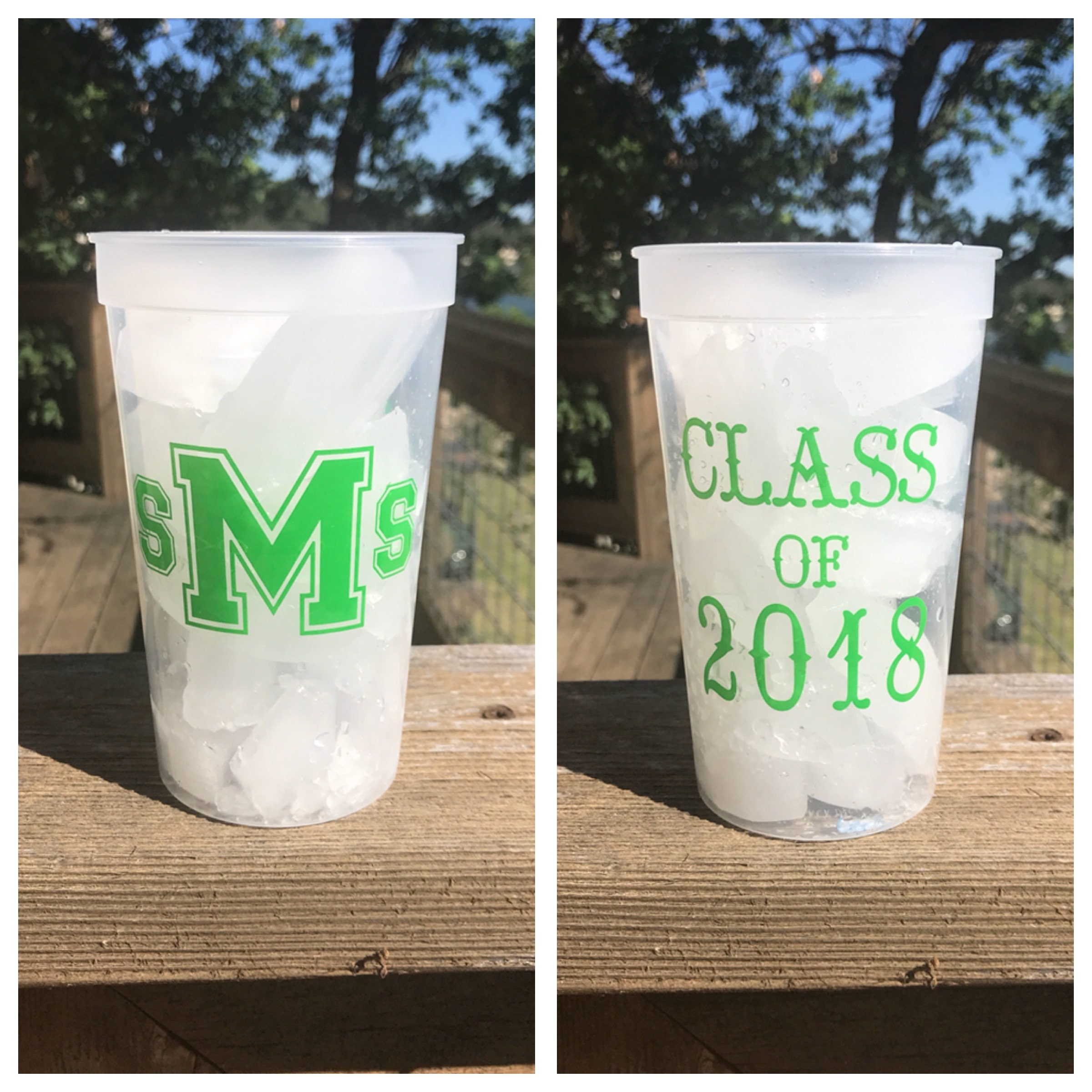 Personalized Stadium Cups 22 Oz Monogrammed Custom Fiesta | Etsy