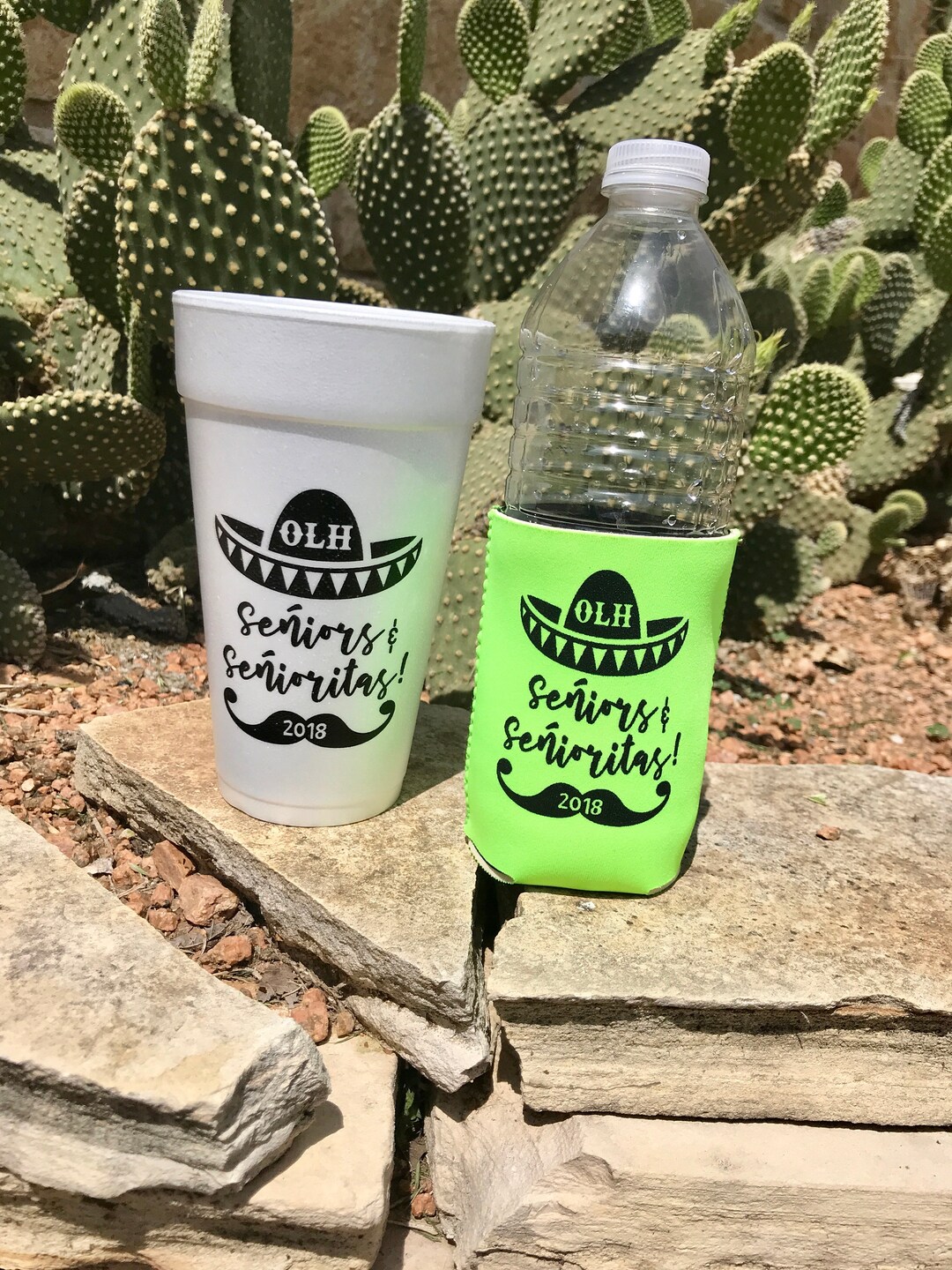 Graduation Fiesta Huggers, Personalized, Monogrammed, Custom, Party ...