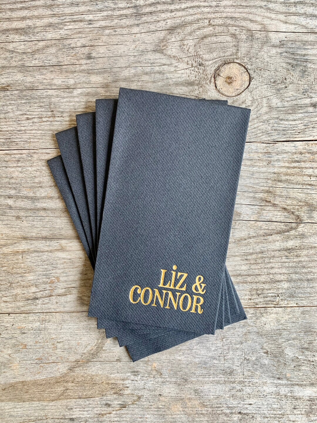 Personalized Linen Like Napkins, Custom, Monogrammed, Paper, Cocktail ...