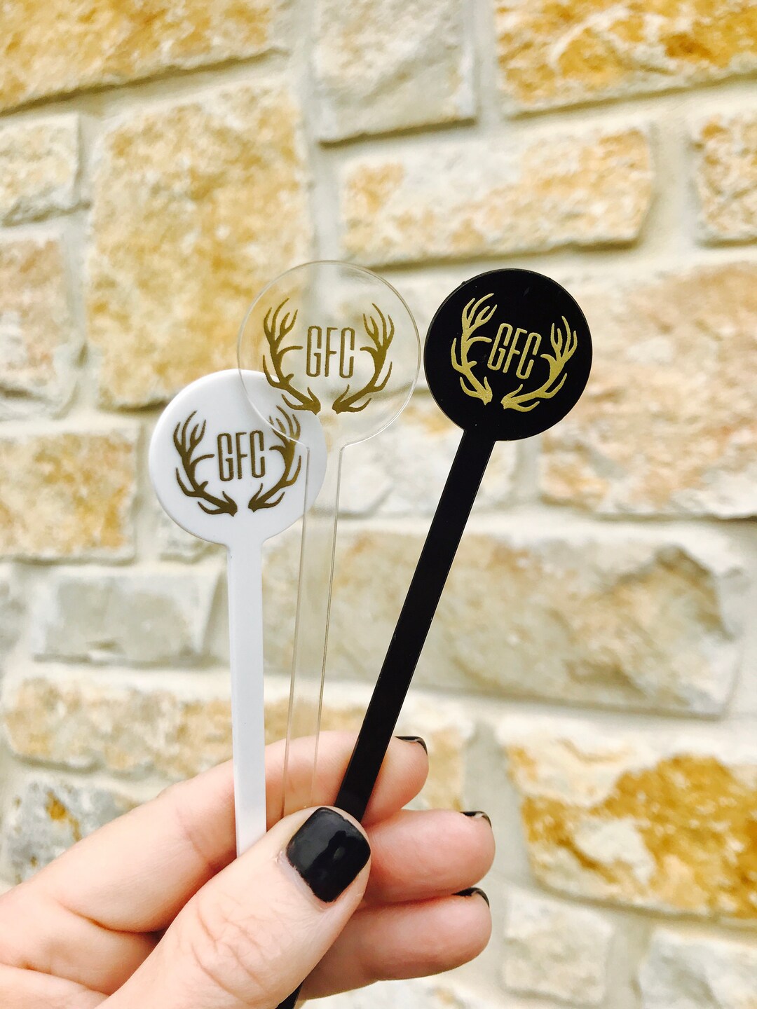 Personalized 6" Stir Sticks, Plastic, Coffee Stirs, Stirrers, Swizzle ...