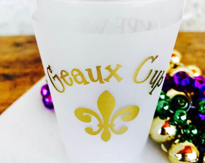 Mardi Gras Crown Tumbler, Mardi Gras Cup, Personalized Mardi Gras ...