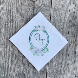 Custom Full Color 3ply Napkins, Wedding Napkin, Personalized Wedding ...
