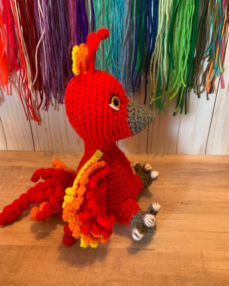 Phoebe the Mini Phoenix - Etsy