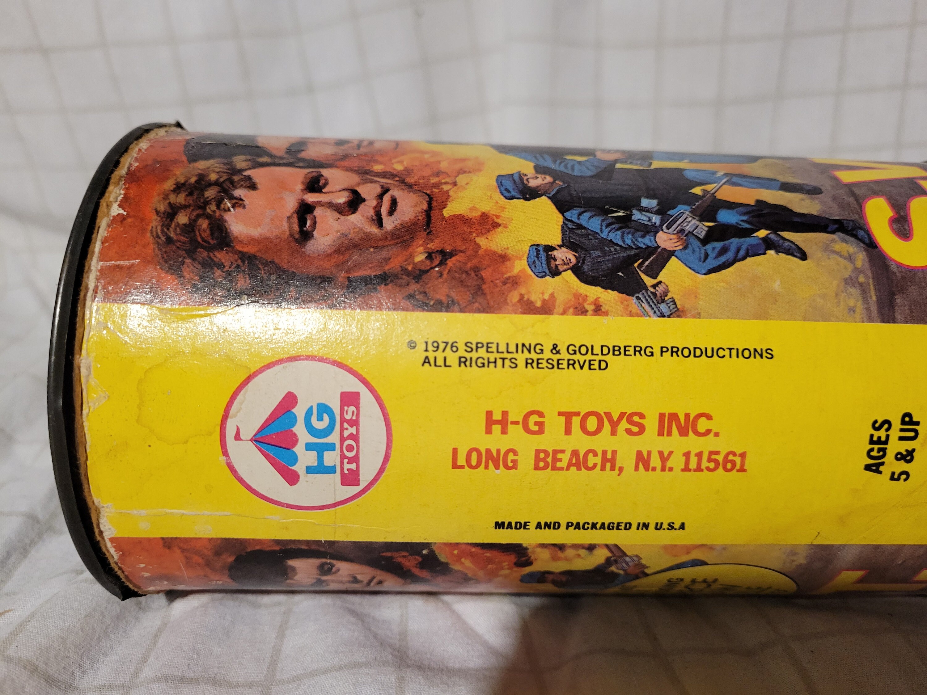 Vintage Empty SWAT Puzzle Can - Etsy