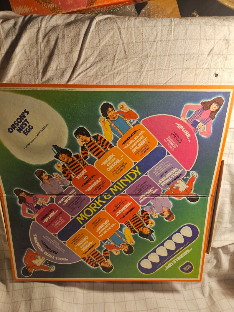 Mork & Mindy Board Game - Etsy