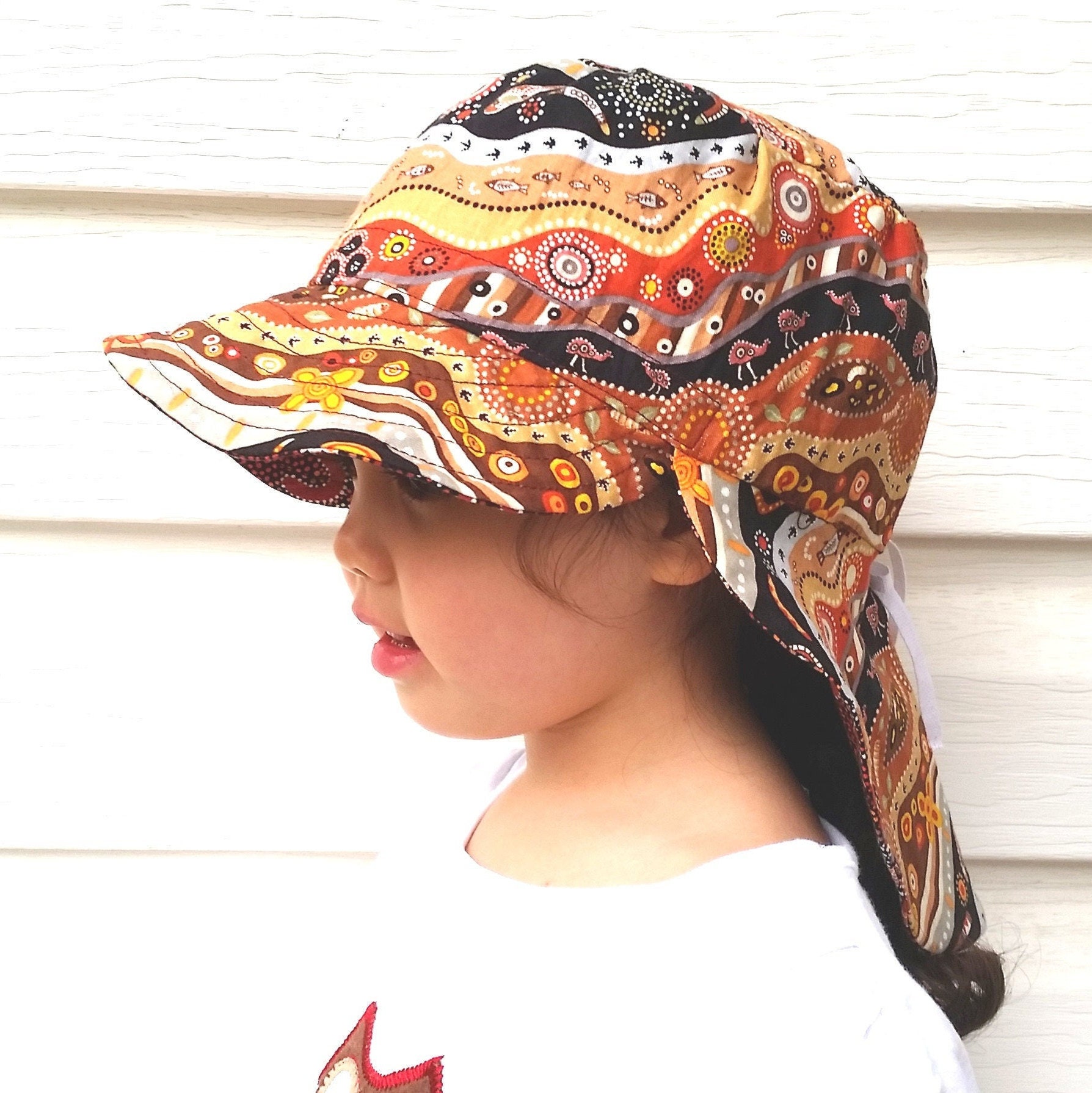 Adjustable Unisex legionnaire hat kid legionnaire cap sunhat | Etsy