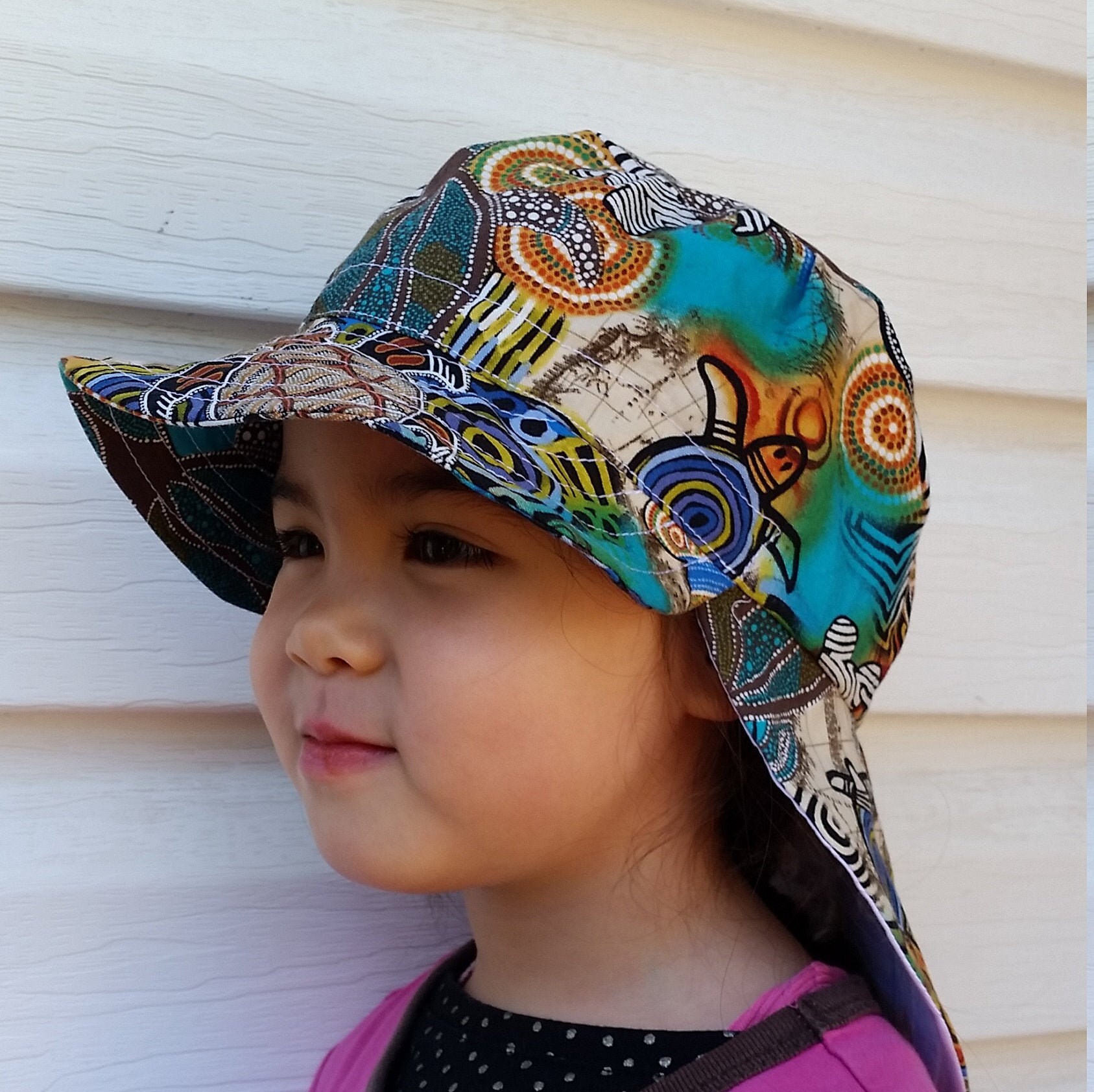 Buy Adjustable Unisex Legionnaire Hat Kid Legionnaire Cap Sunhat ...