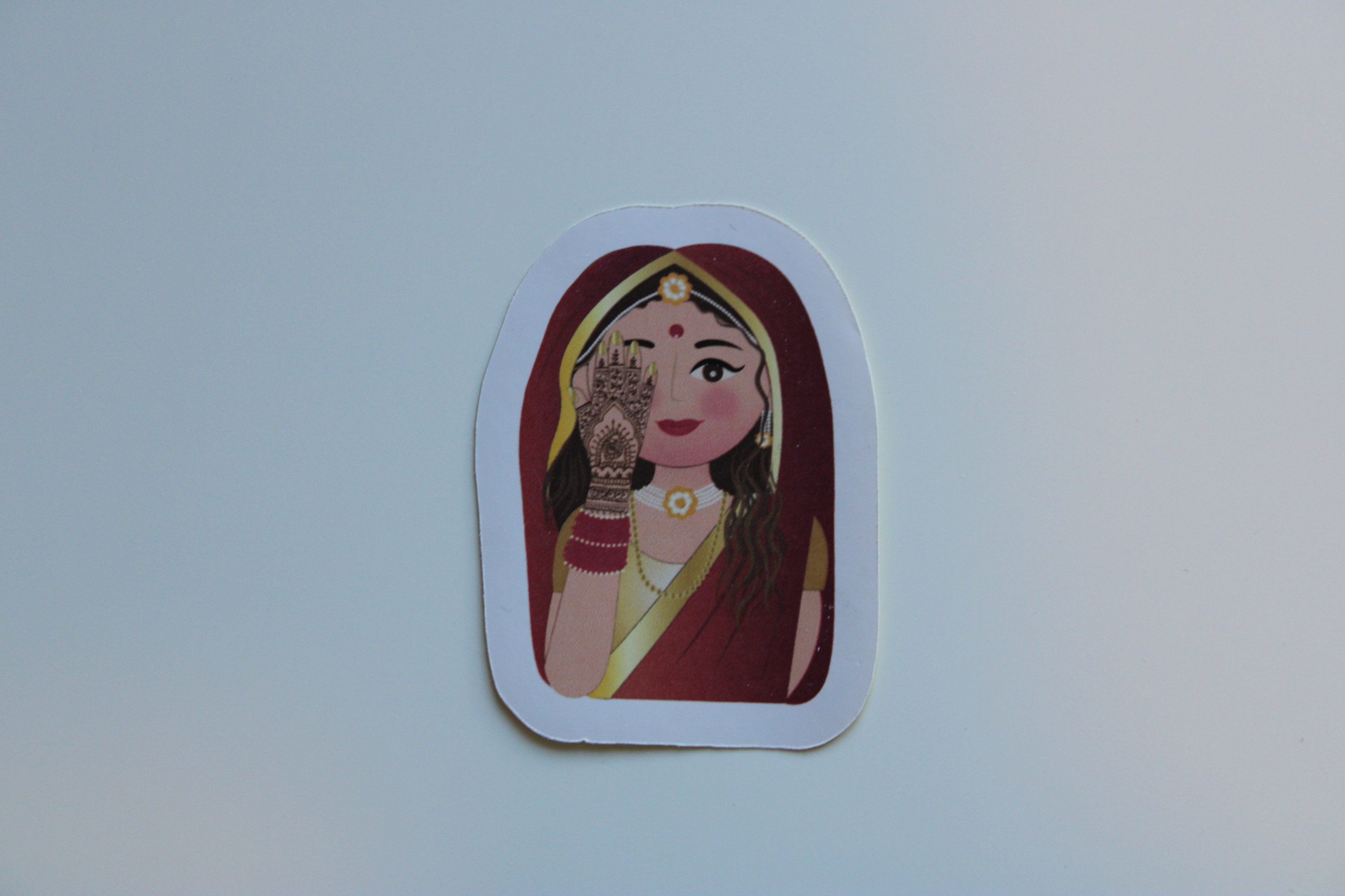 Indian Wedding Stickers Punjabi Sikh Bride Bridal Desi Fun Custom ...