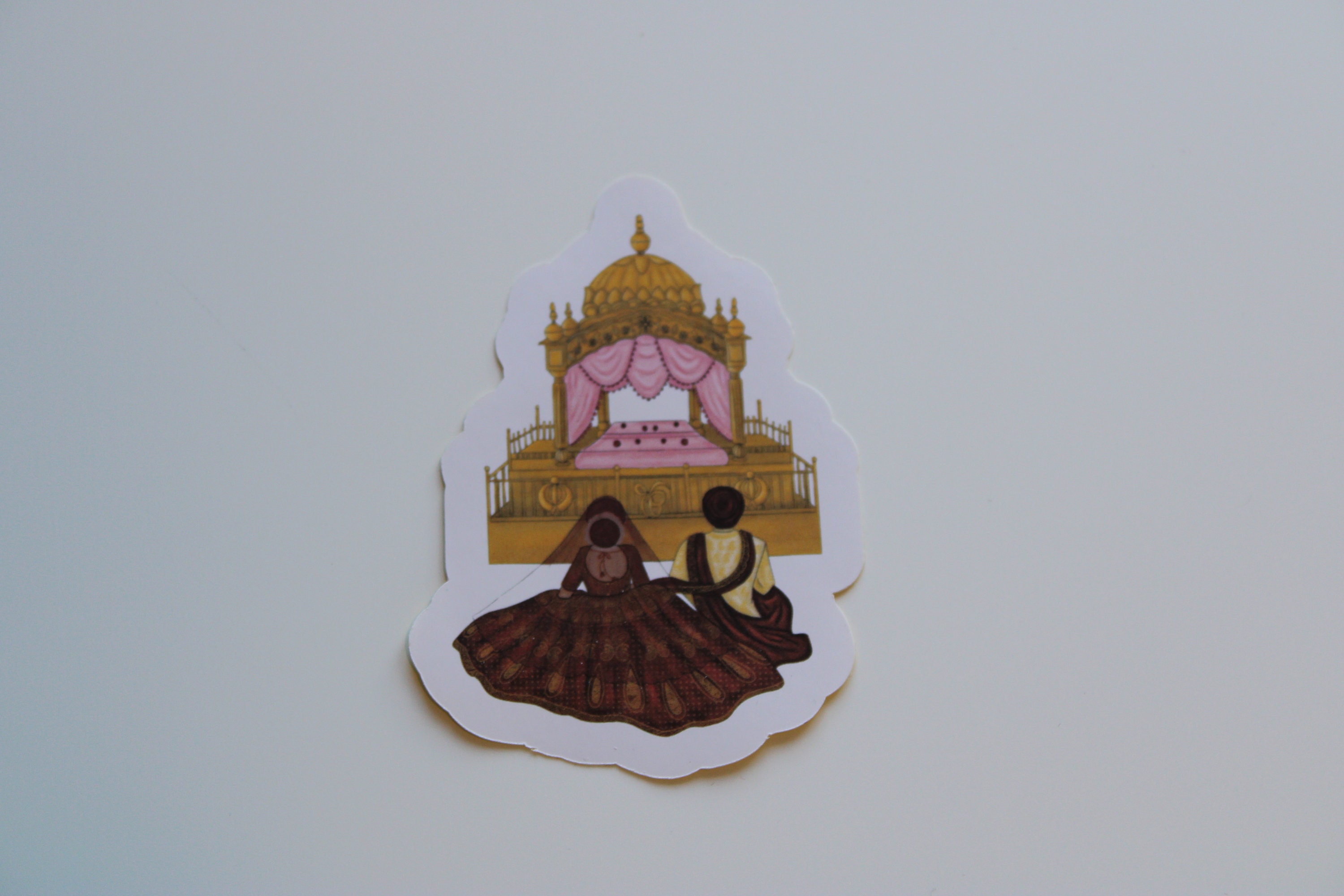 Indian Wedding Stickers Punjabi Sikh Bride Bridal Desi Fun Custom ...