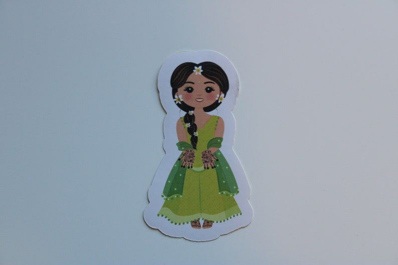 Indian Wedding Stickers Punjabi Sikh Bride Bridal Desi Fun - Etsy