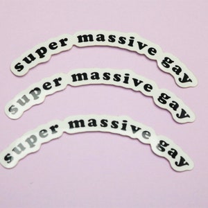 Super Massive Gay/queer Sticker | Baseball Alice Twilight; Laptop ...