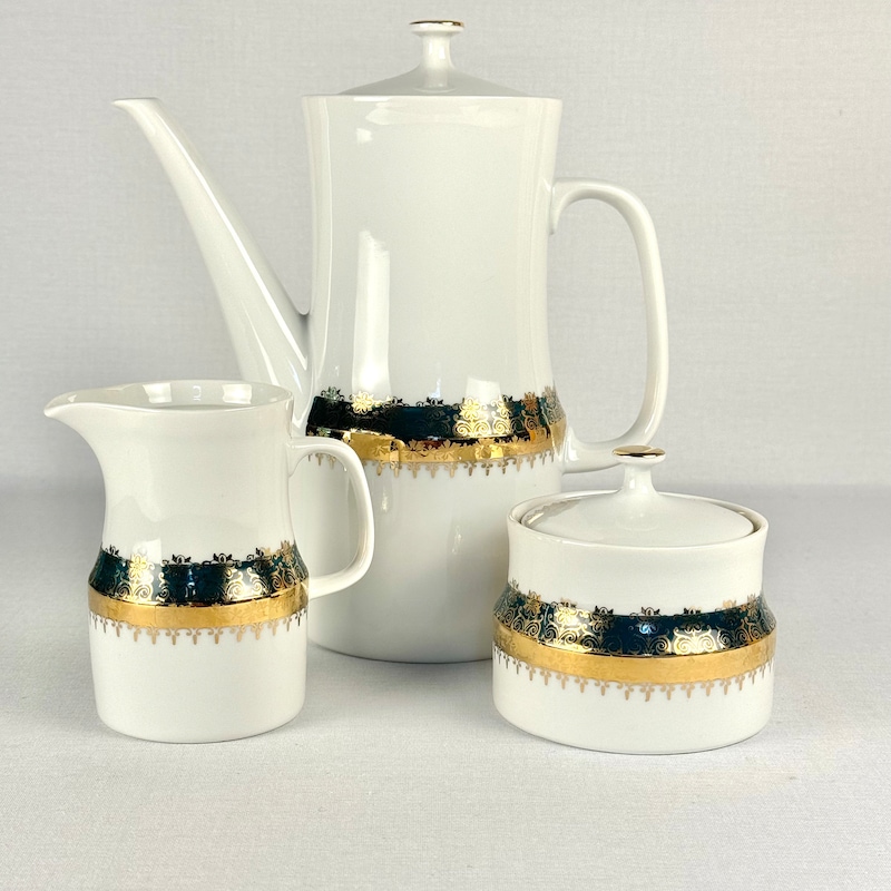 Porcelain Coffee Pot - Etsy