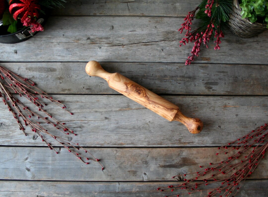 Wood Rolling Pin, Wooden Rolling Pin, Rolling Pin, Christmas Gift, Gift ...