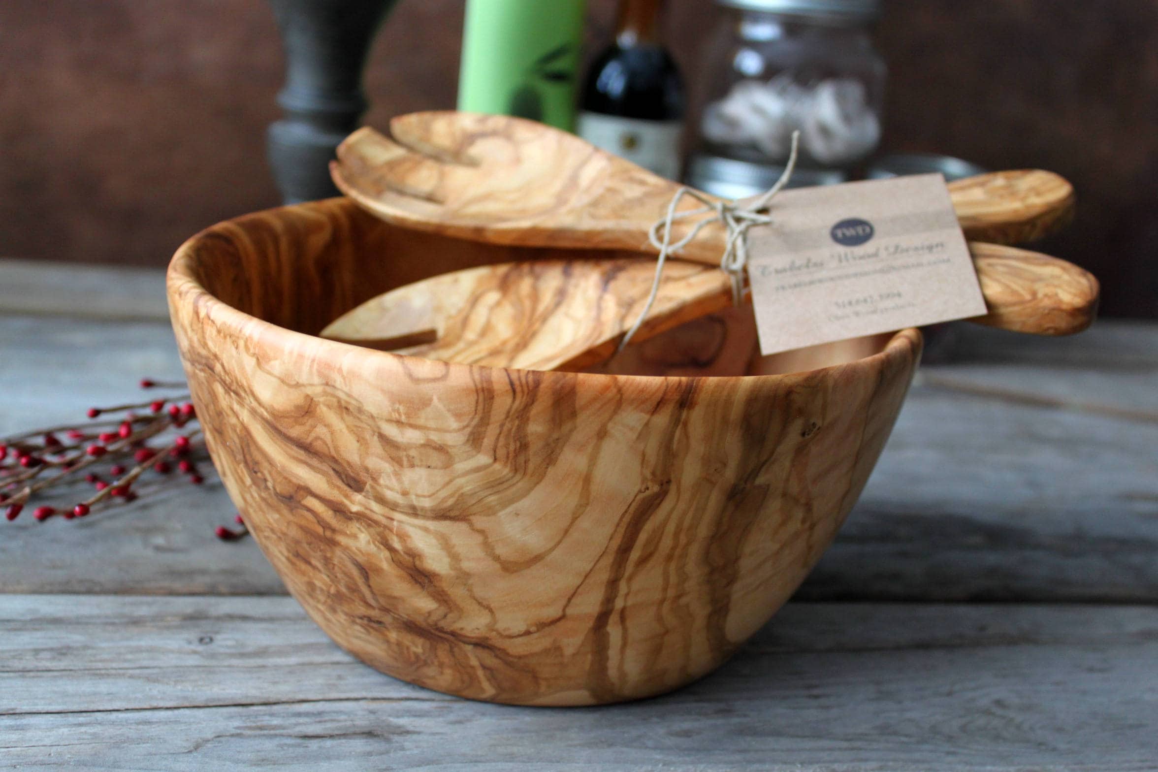 Wooden Bowl Wood Bowl Bowls Salad Bowl Wood Gift Birthday - Etsy